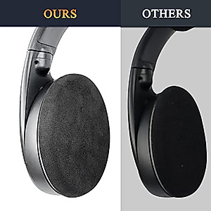 SOULWIT Velour Earpads Replacement for Sennheiser RS120/HDR120/TR120/RS100/RS110/RS115/RS117/RS119/RS135 Headphones, Ear Pads Cushions for TR 120/HDR 120/RS 120/RS 120II/RS 110/RS 135/TR135