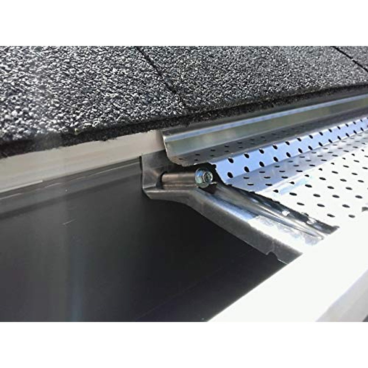 A-M Gutter Guard - Aluminum 5" (100 Feet, Mill Finish)