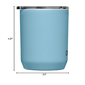CamelBak Horizon 12oz Camp Mug - Insulated Stainless Steel - Tri-Mode Lid - Dusk Blue