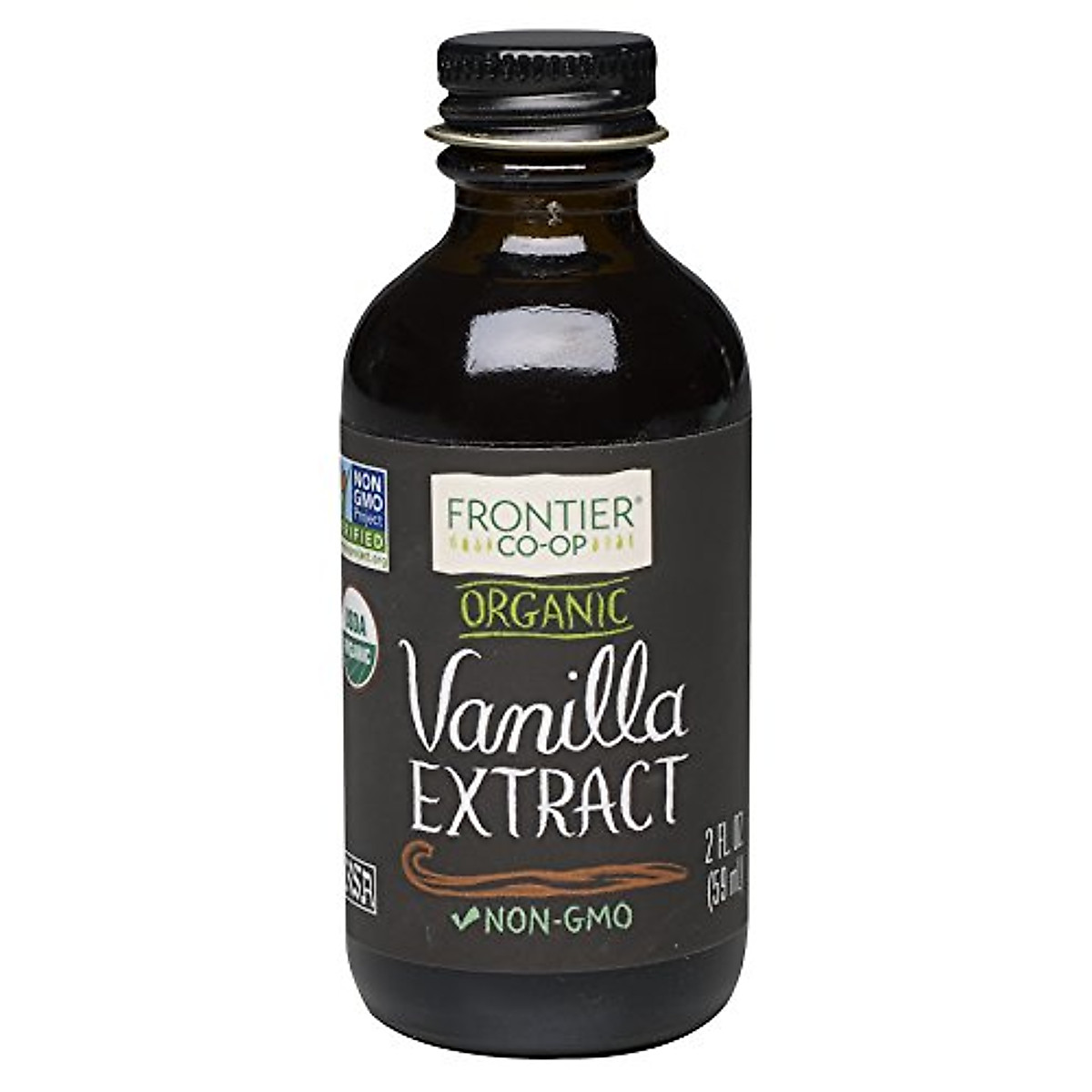 Frontier Co-op Organic Vanilla Extract, 2 Fl Oz