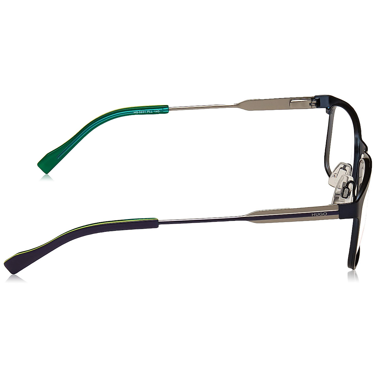 Eyeglasses Hugo (hug) 0231 0FLL Matte Blue / 00 Demo Lens