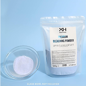 Dust Free Bleach powder for hair, hair bleach, hair toner, hair bleach powder - 500g, 17.64 oz