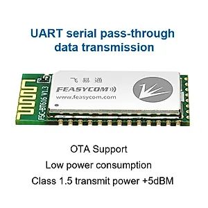 Feasycom FSC-BT616 TI CC2640R2F Bluetooth Low Energy CC2640R2F BLE 5.1 Module for Medical Device & IoT