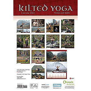 2023 Kilted Yoga Wall Calendar