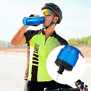 Mimorou 12 Pack 25 Oz Sports Water Bottles, Plastic, Blue, Reusable, Leakproof, Lightweight, BPA Free, for Travelling, Yoga, Cycling, Fishing, Basketball, Hiking