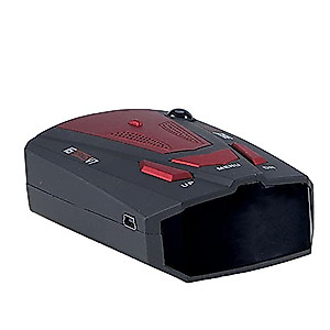 JINYI Car Radar Detector, Laser Radar Detectors, 360° GPS Speed Police Safe 16 Band Voice Alert,1080P HD Auto Focus Webcam with Microphone (RED)