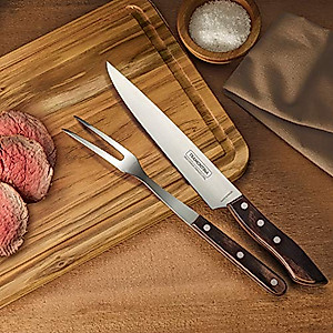 Tramontina Carving Set & Cutting Board 2 Pk - 2 Pc, 80015/006DS
