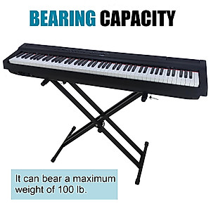 GLEAM Keyboard Stand Digital Piano Stand (B-Double X)