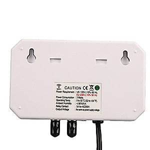 Fdit Digital Water Quality Meter ABS WiFi APP Control Water Testing Meter Water Quality Tester Kit for Water Source, Aquarium, Laboratory