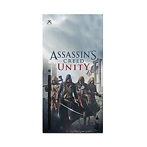 Head Case Designs Officially Licensed Assassin's Creed Game Cover Unity Key Art Matte Vinyl Sticker Gaming Skin Decal Cover Compatible with Xbox Series X Console