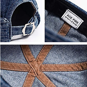 Croogo Beanie Docker Cap Brimless Hat Skullcap Denim Retro Worker Rolled Cuff Harbour Hat No Visor Sailor Hats Landlord Hat