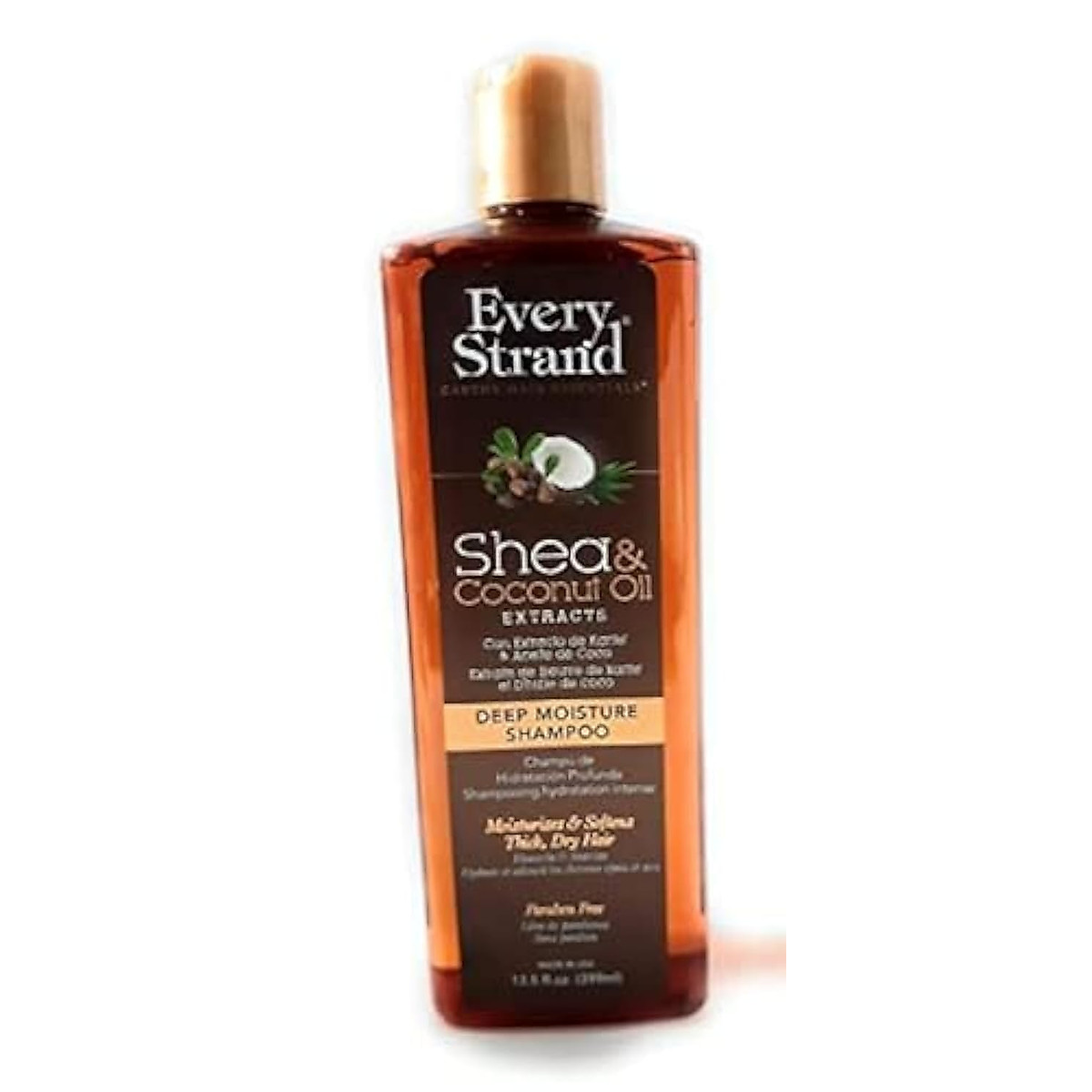 Every Strand Shea & Coconut Oil Deep Moisture Shampoo, 13.5 Oz