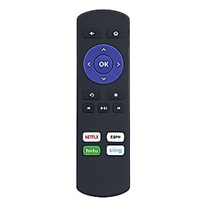 VINABTY Replaced IR Remote fit for Roku Express 3700 3900 3930 Express+ 3710 3910 3931 Premiere 3920 4620 Premiere+ 4630 Ultra 4640 4660 4662 4670 1SE 2710 2 4210 2 XD 3050 2 XS 3100 3 4200 4 4400
