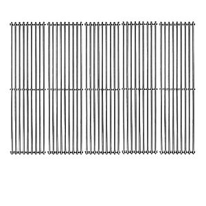 Votenli S6602E (5-Pack) 17 3/8 inch Stainless Steel Cooking Grid Grates Replacement for Broil-Mate, Huntington and Broil King Baron 540,590 590-S,9235-24 9235-27 9235-84 9235-87 9635-84 9635-87