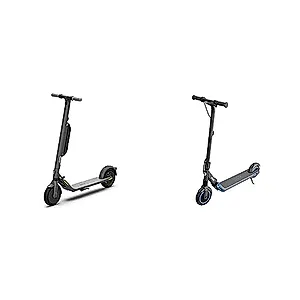 Segway Ninebot E22 E45 Electric Kick Scooter, Lightweight and Foldable, Upgraded Motor Power, Dark Grey & Ninebot eKickScooter ZING E10 Electric Kick Scooter for Kids and Teens