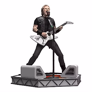 Knucklebonz - James Hetfield (Metallica) Limited Edition Collectible Statue (only 3000 Created) - Rock Iconz, Officially Licensed, Includes CoA