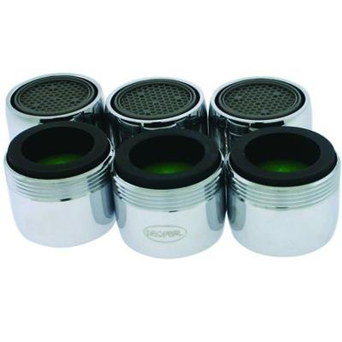 Neoperl Dual Thread 1.5 GPM Water-Saving Faucet Aerators (6-Pack), 706347