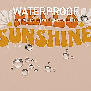 Bag Pen Case Pouch Box Organizer for Teen Girls Boys School Students Men Women Waterproof Zipper Pouch for Office Supplies Makeup, Boho Daisy Hello Sunshine