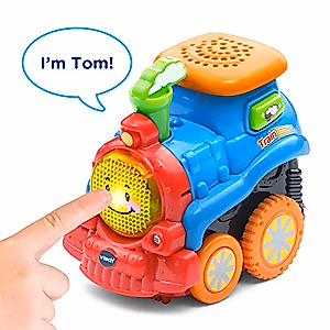 VTech Go! Go! Smart Wheels Press and Race Train, Multicolor