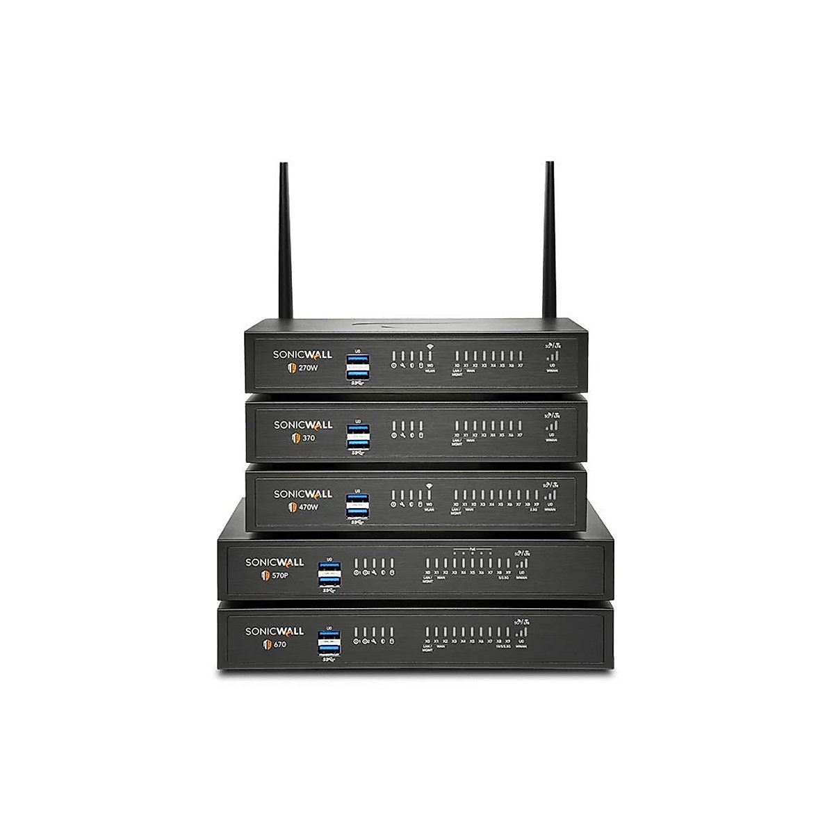 SonicWall TZ470 Secure Upgrade Plus 3YR Essential Edition + Rackmount.IT Rackmount Kit RM-SW-T10 (02-SSC-6797 + RM-SW-T10)