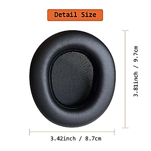MQDITH Replacement Ear Pads Compatible with SteelSeries Arctis Nova Pro Wireless Headset
