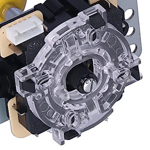 Hilitand Classic Competition 5 Pin Stick Rocker 8 Ways Joystick for PC Box 360, for PS2, for PS3 Games DIY Kit Parts Mame Jamma Game Consoles(yellow)