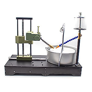 Gem Faceting Machine Gemstone Angle Polisher Craftsman Jewel Flat Grinder with Precision Adjustable Manipulator AC100-240V (New Digital Display)