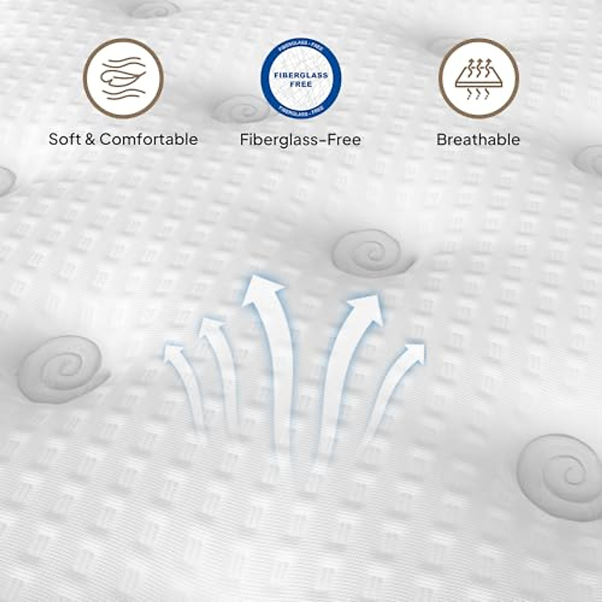 BedStory 13 Inch Queen Spring Mattress Medium Firm