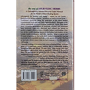 Way of Ayurvedic Herbs: The Most Complete guide to Natural Healing and Health with Traditional Ayurvedic Herbalism