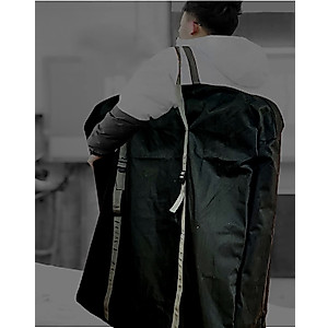 Global Storage Poker Table Bag for Folding Poker Table Storage or Carry, Poker Table Cover 600D Heavy Duty Oxford Fabric Poker Table Accessories Black