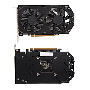 Dpofirs RX 580 Graphic Card, 2048SP, Real 8GB, GDDR5, 256bit, PC Gaming Video Card for AMD, HDMIs, PCI E 3.0 X16, Dual Fan, 4K Display, Computer Graphics Card
