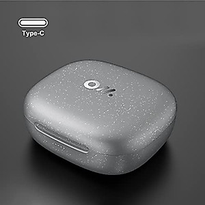 Oladance Open Ear Headphones Travel Charging Case - Extra 78.4 Hours Playtime with Built-in 2550mAh Large Capacity Battery, Protective Smart Case for Travel and Outdoor Activities- Grey（No Earbuds）