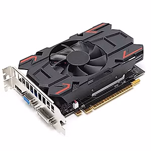 Yoidesu ATI HD6770 4GB Graphics Card, 4GB 128Bit DDR5 650MHz Computer PC Gaming Video Graphics Card GPU, Single Fan Low Profile Graphics Card, Computer Network Accessories
