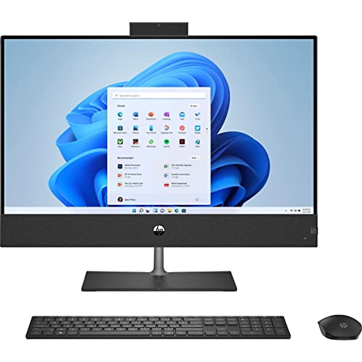 HP 27-inch Touchscreen All-in-One PC, Intel Core i9-11900K Processor, 64GB RAM, 4TB SSD, Windows 11 Pro, Bang & Olufsen Speakers, HP Wide Vision Webcam, Bluetooth 5