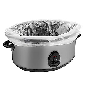 Slow Cooker & pot Liners Fits 7 - 8 Quarts, Extra Large Pot Liners SIZE: 13'' x 21'' x 4'' Inches, 4" Gusset Bottom, Extra Large Pot Liners, 20 pack