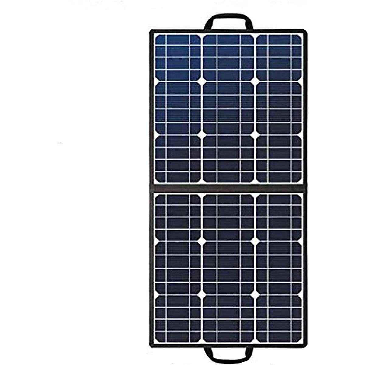 Solar Panels 100W 18V Portable Solar Panel 5V USB Flashfish Foldable Solar Cells Battery Charger Folding Outdoor Power Supply Camping Garden (18V 100W) (18V 100W) ()
