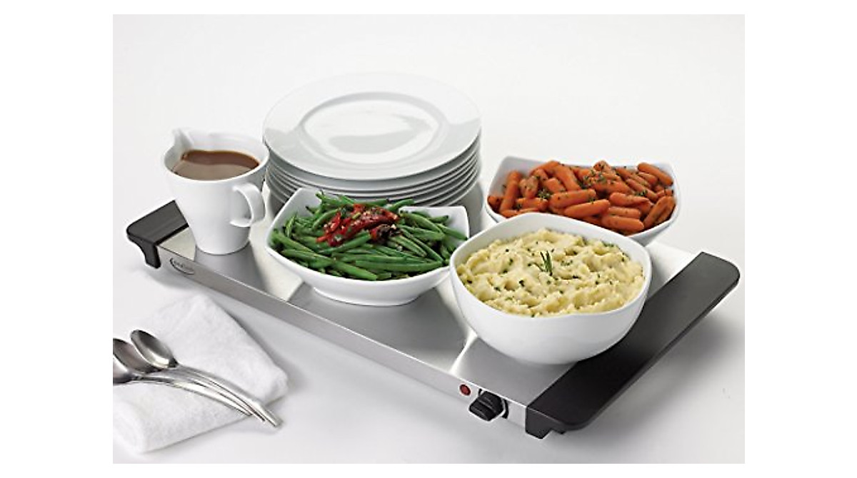 Betty Crocker Buffet Server & Warming Tray - Stylish & Safe