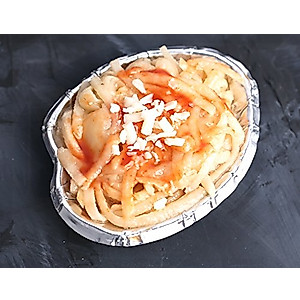 MT Products Aluminum Foil Clamshells - Pack of 50 Mini Pans for Baking Clam Shells - Disposable Pie Tins - Plate for Serving All Types of Clam Pies