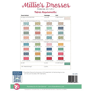Riley Blake Assorted Quilting Books of Your Favorite Designers (MILLIE'S Dresses Pattern)