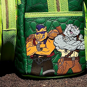 Loungefly Teenage Mutant Ninja Turtles Mini-Backpack, Amazon Exclusive