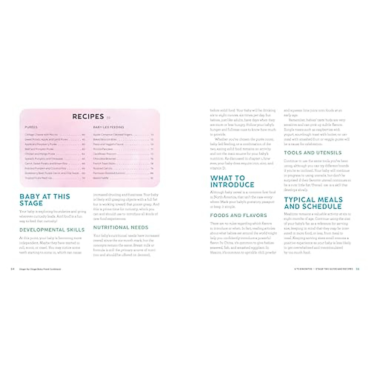 Stage-by-Stage Baby Food Cookbook: 100+ Purées and Baby-Led Feeding Recipes for a Healthy Start