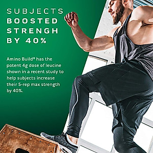 BCAA Amino Acids + Electrolyte Powder, MuscleTech Amino Build, 7g of BCAAs + Electrolytes, Support Muscle Recovery, Build Lean Muscle & Boost Endurance, Tropical Twist (40 Servings)