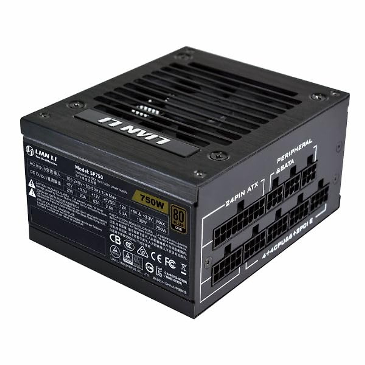 LIAN LI SP 750 Performance SFX Form Factor Power Supply - SP750
