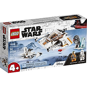 LEGO Star Wars Snowspeeder 75268 Starship Toy Building Kit; Building Toy for Preschool Children Ages 4+ (91 Pieces)