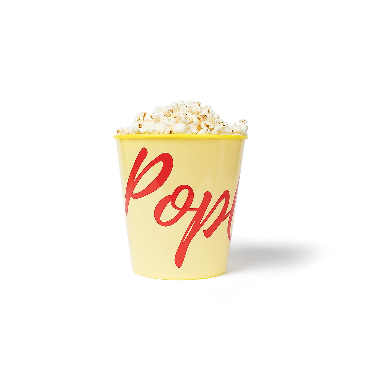 CORE3 INTL Popcorn Bowl Set (6) for Movie Theater Night - (BPA Free), Reusable Plastic Popcorn Containers, Washable in the Dishwasher Set of 6