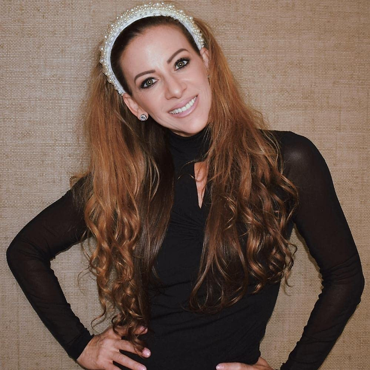 Natalie Mills GLAMBANDS! Glamorous Headbands for Ladies! Top Trending Hair Accessories. Rhinestone & Pearl Headbands