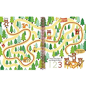 Wipe Clean Activity Book: Twisty Mazes and Lots of Dot to Dots for Little Hands Ages 3 to 5 (Start Little Learn Big Series)