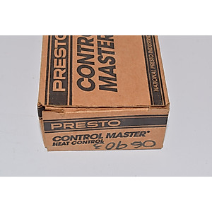 Presto 6900 Electric Griddle Heat Control, Black