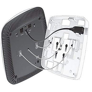 RW RoutersWholesale Aruba Compatible AP-220-MNT-W3 Wall/Ceiling Mount for Wireless Access Point (JY706A)