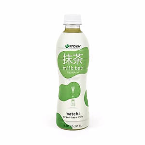 Ito En Matcha Milk Tea, Sweetened, 11.8 Ounce (Pack of 12)